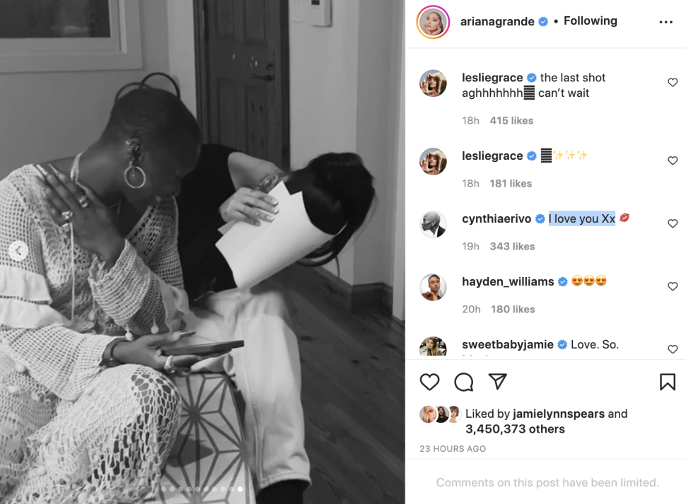 Ariana Grande and Cynthia Erivo Embrace in 'Wicked' Behind-the-Scenes Footage | Entertainment ...